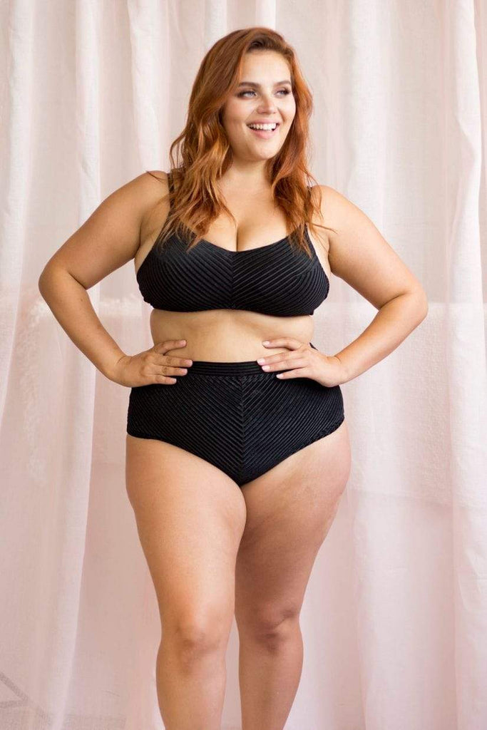 High Waist Basic Shorts - Black – PoleActive